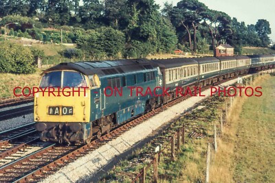 UK RAILWAY PHOTOGRAPH Of Class 52 Western D1049. Rm52-134 £1.70 ...