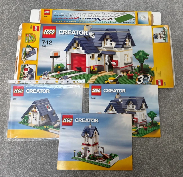 LEGO CREATOR 3IN1 4x Box And Instructions Only - 4956, 5766, 5770 ...