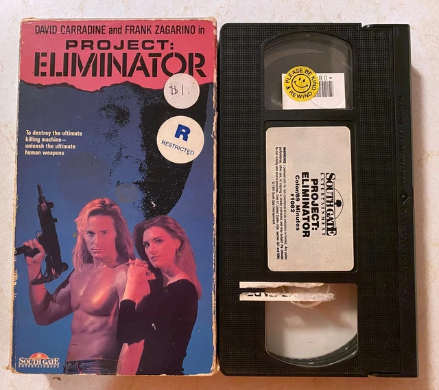 VHS: PROJECT ELIMINATOR: Frank Zagarino, David Carradine: raro A EUR 28 ...