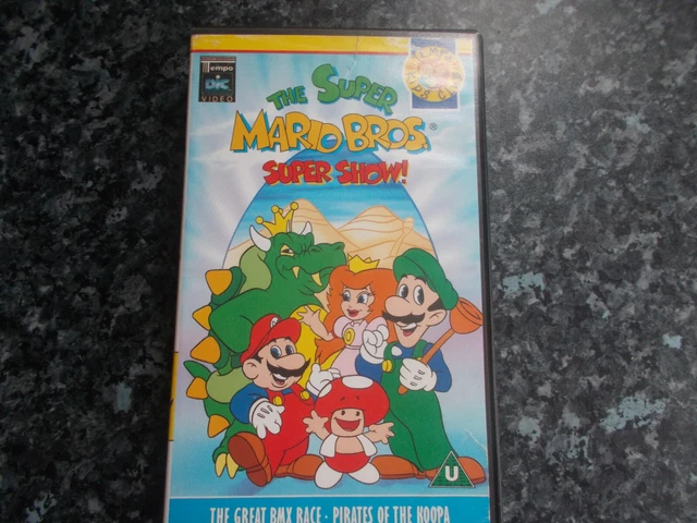 THE SUPER MARIO Super Show Vhs Video Cartoon **Free P&P** £8.99 ...