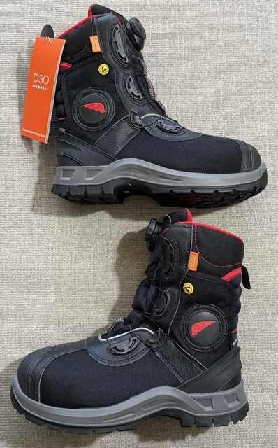 NEW RED WING Shoes 8” Safety Work Boots Mens 7 #3208 D30 Boa Closure ...