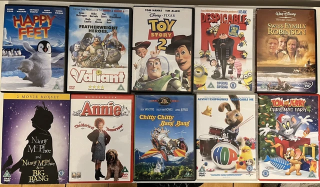 10 CHILDREN'S DVD Bundle Family Kids Job Lot Disney Classics All U Rated £3.00 - PicClick UK