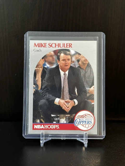 1990 NBA HOOPS Basketball Card #316 Coach Mike Schuler Clippers EUR 1 ...