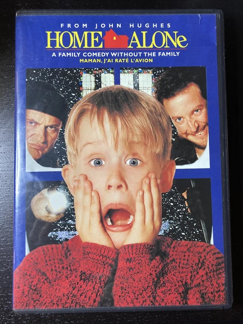 HOME ALONE MOVIE DVD Christmas Macaulay Culkin Family christmas movie ...