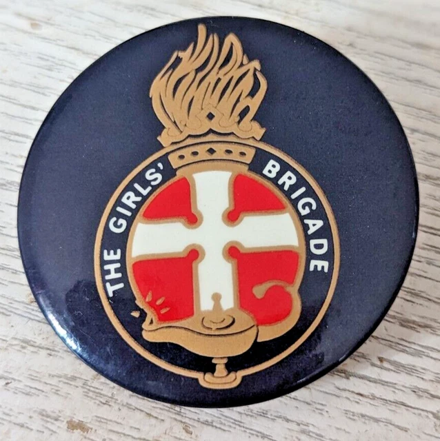 VINTAGE THE GIRL'S Brigade Christian Faith Religion 70's 1980's Badge ...