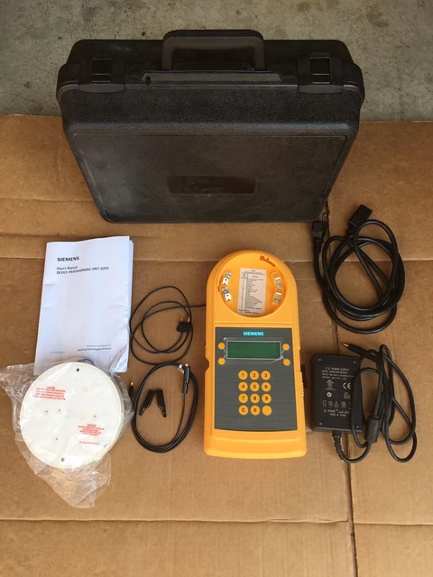 SIEMENS DPU FIRE Alarm Device Programming Unit 500-033260 $448.86 ...