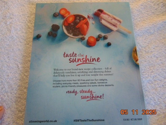 SLIMMING WORLD RECIPE Books. TASTE THE SUNSHINE £5.45 - PicClick UK