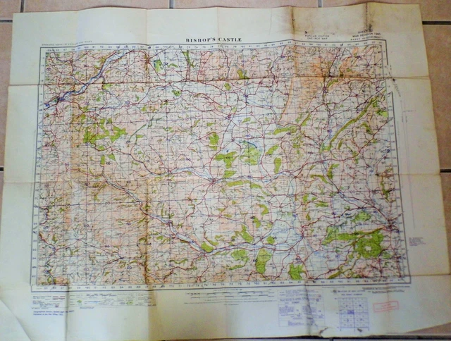 WW2 BRITISH MILITARY MAPS original WAR OFFICE £8.99 - PicClick UK