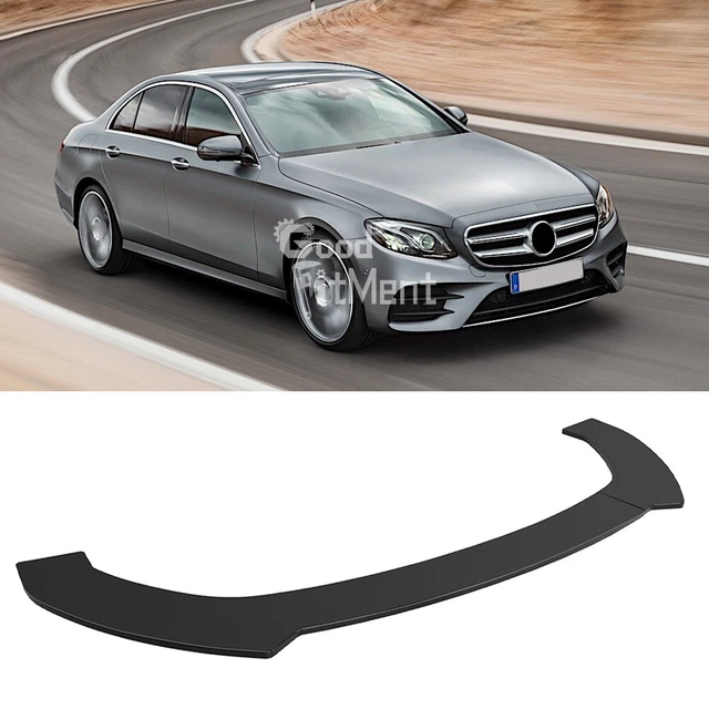 FOR W211 W212 W213 Sharp Corners Front Bumper Protector Lip Spoiler ...
