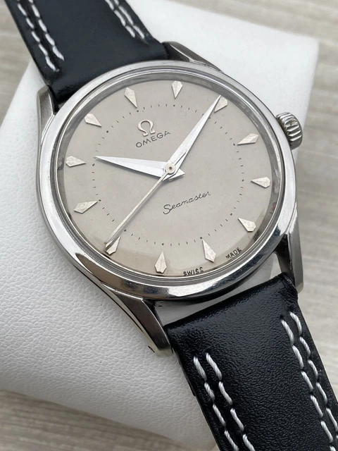 VINTAGE OMEGA SEAMASTER manual winding Ref:2640-5 Original Grey Dial Men’s watch $1,100.00 ...