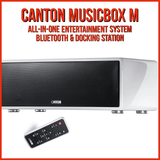 CANTON MUSICBOX M All-in-One Entertainment System, Bluetooth & Docking ...