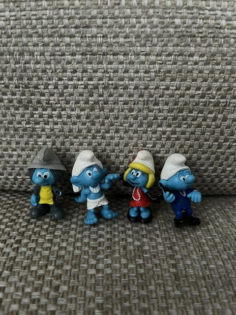 RETRO SMURF CHUPA Chups Smurfs Vintage Smurf Toy Figures Collectible ...