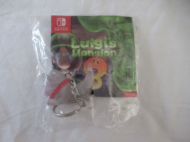 LUIGIS MANSION 3 Ghost Dog Polterpup Keyring Official Nintendo Glow In ...