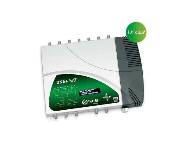 CENTRAL PROGRAMABLE ONE+ SAT con 7 Entradas FM/EXT/DAB/UHF3/UHF2/UHF1 ...