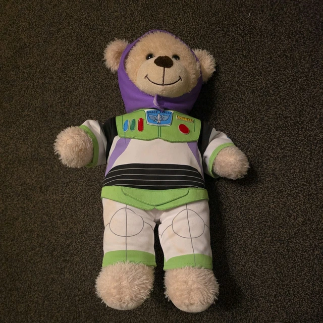 BUZZ LIGHTYEAR BUILD A Bear Workshop Soft Plush Toy Cuddly BAB 17" toy ...