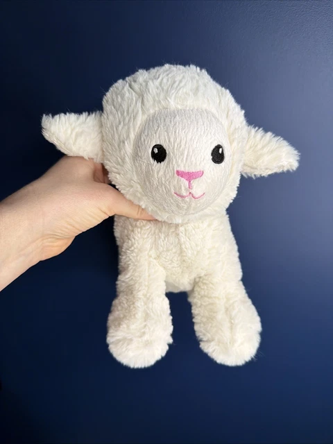 TESCO LENNIE THE Lamb Sheep Cream Easter Soft Plush Toy TikTok 9” tall ...