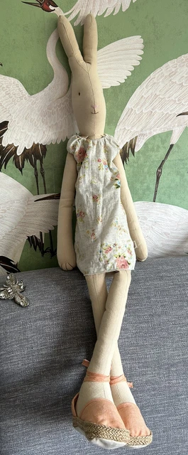 MAILEG MEGA RABBIT With Mega Maxi Feet Rare & Unusual £25.00 - PicClick UK