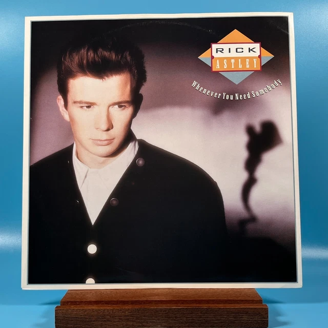 RICK ASTLEY - Whenever You Need Somebody (1987) 12" Single Vinyl Record ...