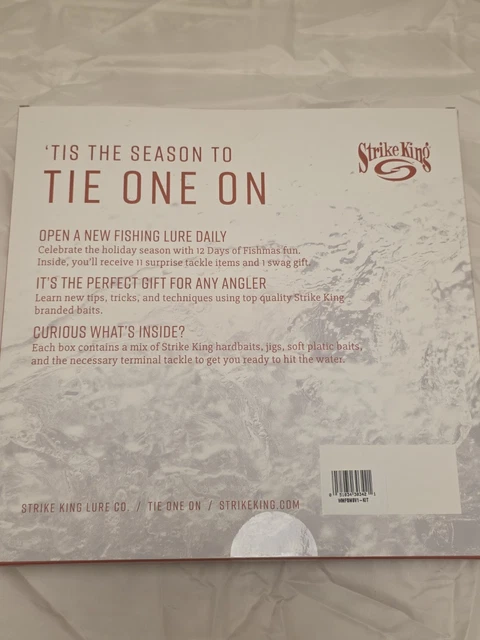 STRIKE KING 12 Days Of Fishmas 2025 Advent Calendar v1 - $50 Value ...