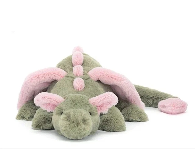 MALACHY DRAGON - Exclusive Green/Pink Plush &Brand New with Tags £18.82 ...