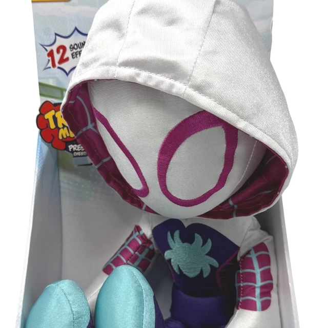 DISNEY JUNIOR SPIDEY and His Amazing Friends Ghost-Spider Plush Toy NEW ...