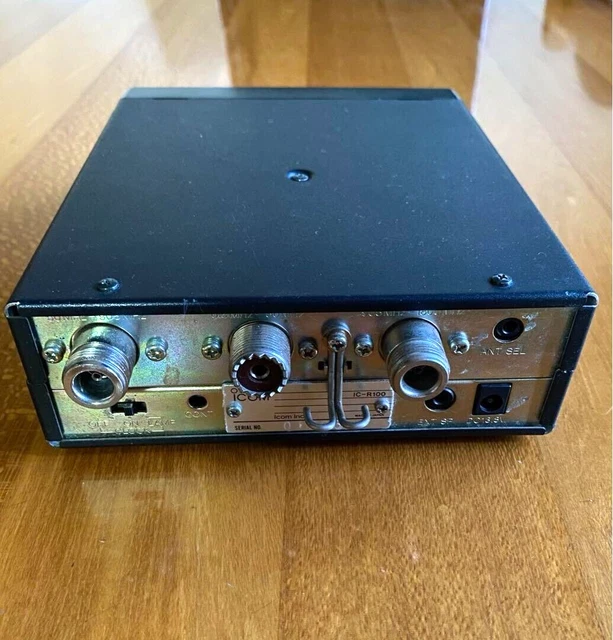 ICOM IC-R100 Receiver 500-1800MHz AM/NFM/WFM Working £167.09 - PicClick UK