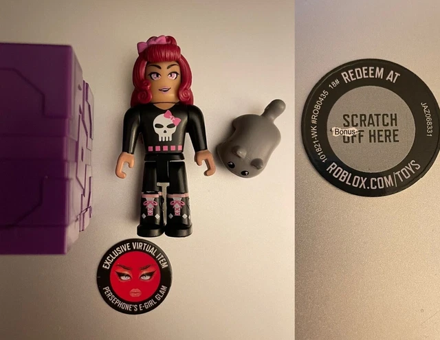 ROBLOX SERIES 11 STAR SORORITY: PERSEPHONE +E-GIRL GLAM FACE & BONUS ...