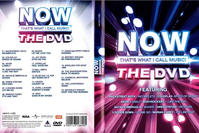 NOW THATS WHAT I Call Music The DVD EUR 25,00 - PicClick DE