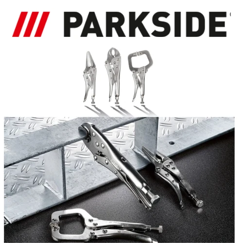 PARKSIDE GRIPZANGENSET 3-TEILIG Zum Bohren Schleifen Schweißen ...