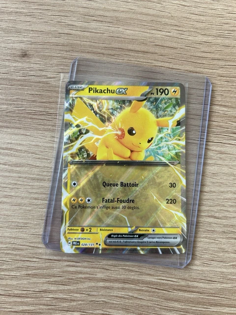 CARTE POKEMON PIKACHU Ex 028/131 - Évolutions Prismatiques- Ev8.5 FR NEUF EUR 9,50 - PicClick FR