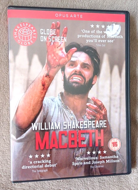 MACBETH SHAKESPEARE'S GLOBE. Joseph Millson. region 2 uk DVD EUR 11,62 ...