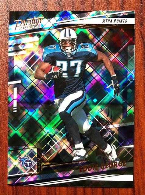 CARTE PARALLÈLE DIAMANT EDDIE GEORGE 2022 NFL Panini Prestige XTRA ...