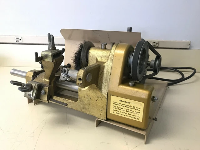 WORKING CURTIS AUTOMATIC Key Duplicator Machine Model 2000K w/ parts ...
