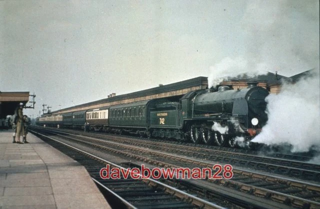 SLIDE COLOUR RAIL Sr7 Sr Class N15 742 At Oxford Apr-39 £2.20 - PicClick UK