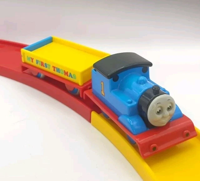 THOMAS THE TANK Engine Golden Bear 1995 No1 Engine My First Thomas Push Along £7.50 - PicClick UK