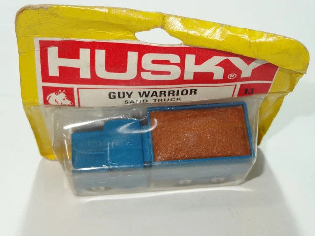 CORGI HUSKY 13 GUY WARRIOR SAND TRUCK - Mint on Card £52.00 - PicClick UK