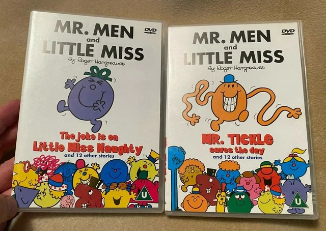 2X MR MEN & Little Miss DVDs Mr Tickle & Little Miss Naughty + 24 Other ...