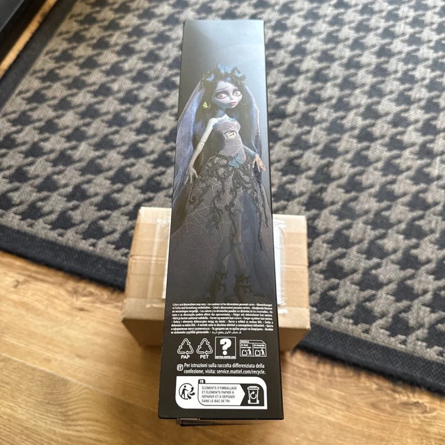 MONSTER HIGH SKULLECTOR Corpse Bride Emily Doll - IN HAND - READY TO ...