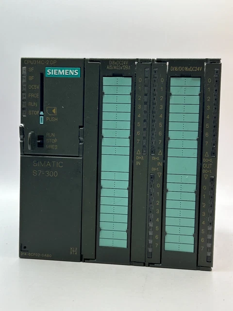 SIEMENS SIMATIC S7 CPU 314C-2DP 6ES7 314-6CF02-0AB0 6ES7314-6CF02-0AB0 ...
