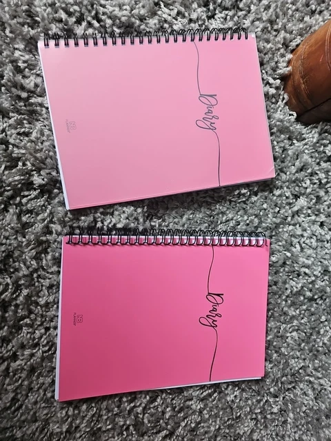 PINK ACADEMIC 2024-2025 Diary's X2 Lots £1.00 - PicClick UK