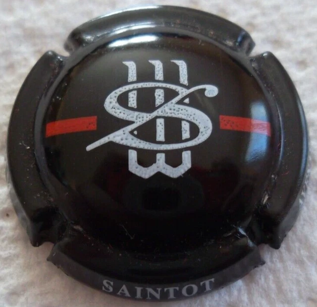 CAPSULE DE CHAMPAGNE Saintot William N° 5 Fond noir EUR 1,00 - PicClick FR