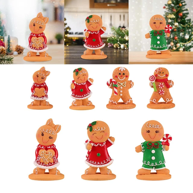 CHRISTMAS GINGERBREAD ORNAMENTS, Gingerbread Man Figure Ornament ...