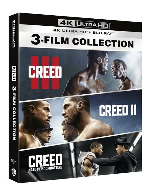 CREED 3 FILM COLLECTION (4K Ultra HD + Blu-Ray) (4K UHD Blu-ray) EUR 31 ...
