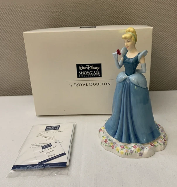 ROYAL DOULTON - Walt Disney Showcase Collection - Cinderella Figurine- New Boxed £25.99 ...