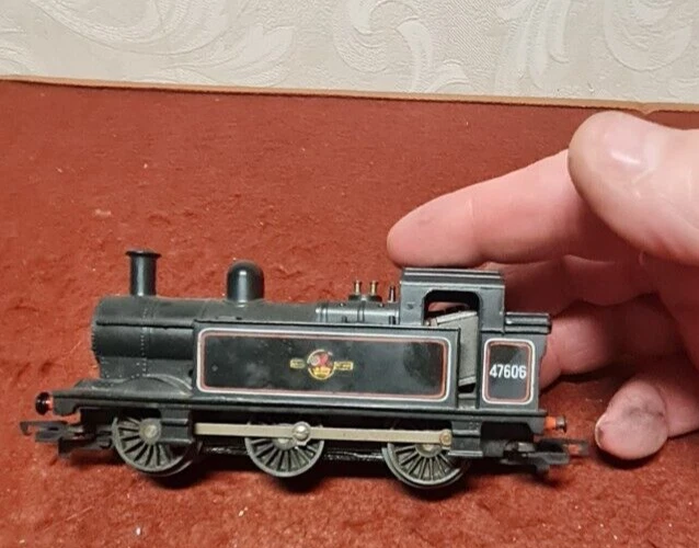 TRIANG HORNBY R52 Tank Loco BR Black Livery 47606 £14.00 - PicClick UK