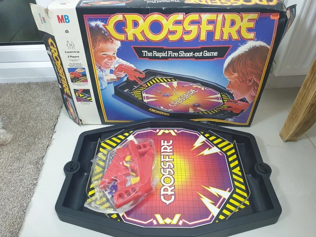 1987 CROSSFIRE BOARD Game by Milton Bradley with a bo £99.99 - PicClick UK