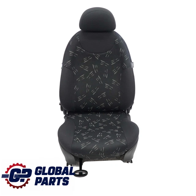 MINI COOPER ONE R50 Siège Avant Gauche Tissu Tissu Random Panther Black ...