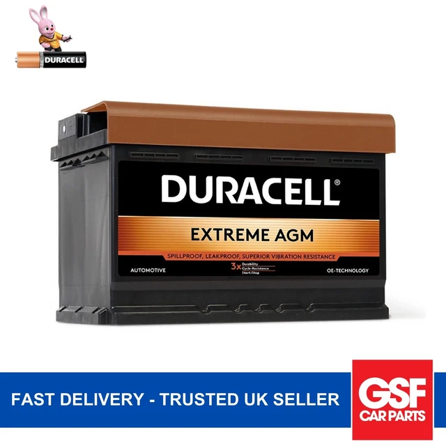 DURACELL BATTERY DE 70 Extreme AGM 12V 70Ah 760A B13 L3 Hyundai i40 1.6 GDi £172.99 - PicClick UK