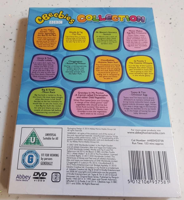 CBEEBIES - Collection - DVD - New & Sealed Night Garden, Big & Small £9 ...