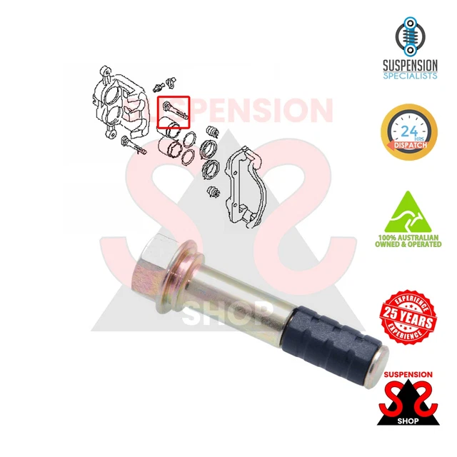 UPPER FRONT AXLE Guide Bolt, Slider Pin, Brake Caliper Suit NISSAN Patrol 4.8 $32.84 - PicClick AU